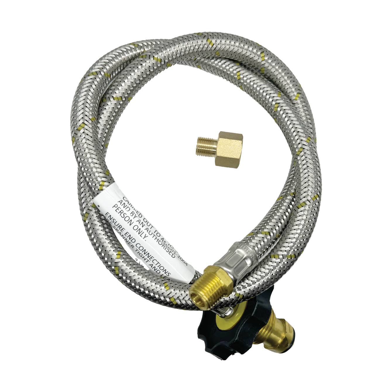 Stainless Steel Gas Pigtail Hose – Aqualine NZ